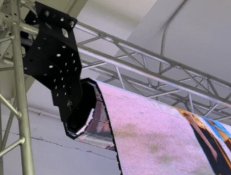 Hot Selling P1.56 Super Thin LED Rolling Display - Full Color