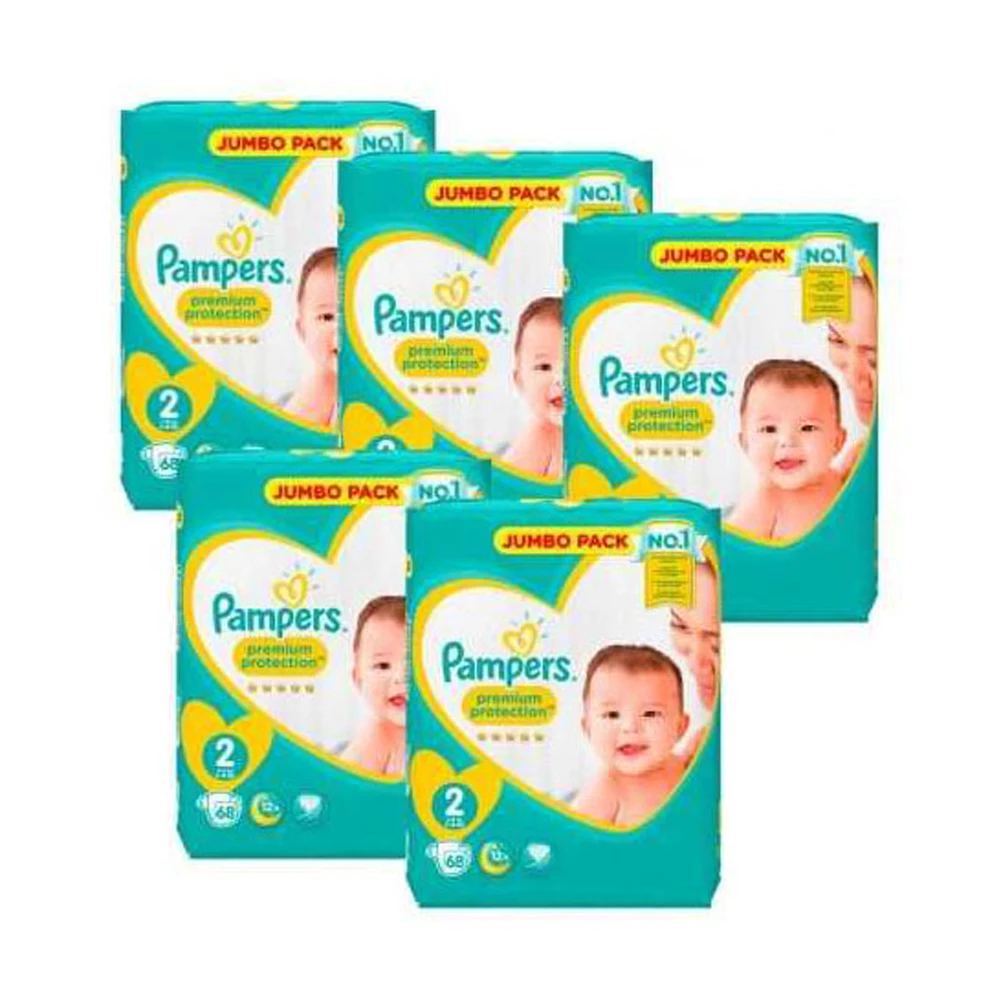 Pampers Pure Protection Diapers 42 Count Super - Buy Pamper Diapers ...