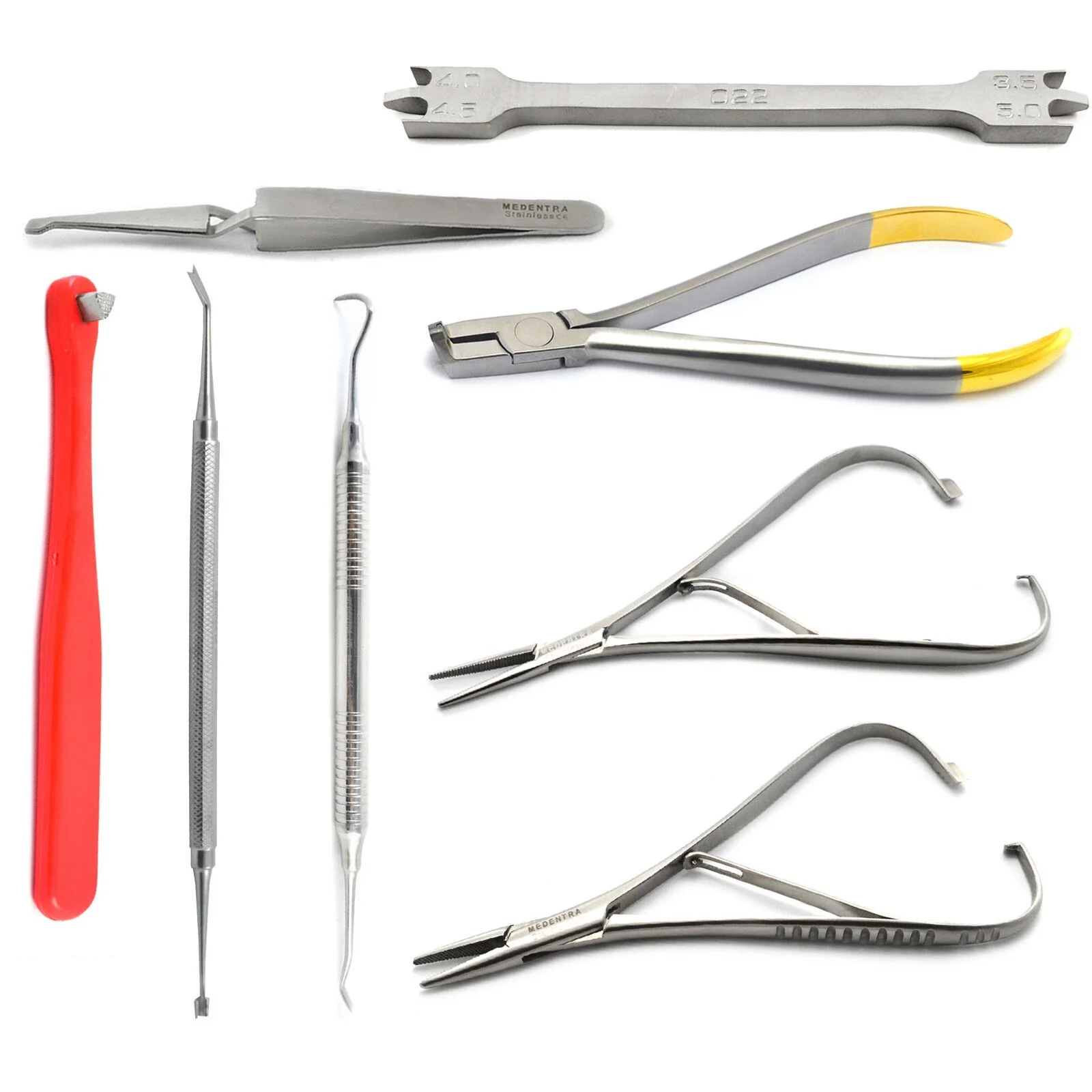 Orthodontic Bracket Placing/Removal Instruments Distal Plier Wire ...