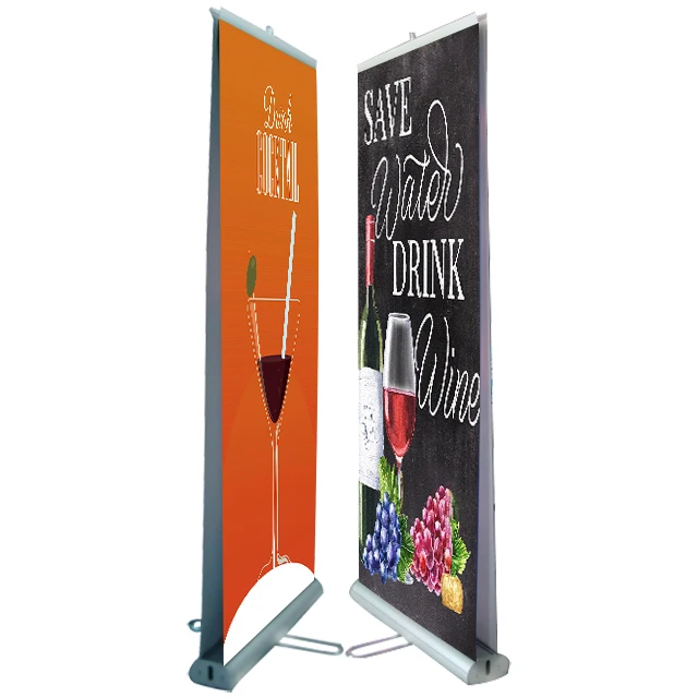 Custom Retractable Portable Backlight Film Banner Roll up Banners ...