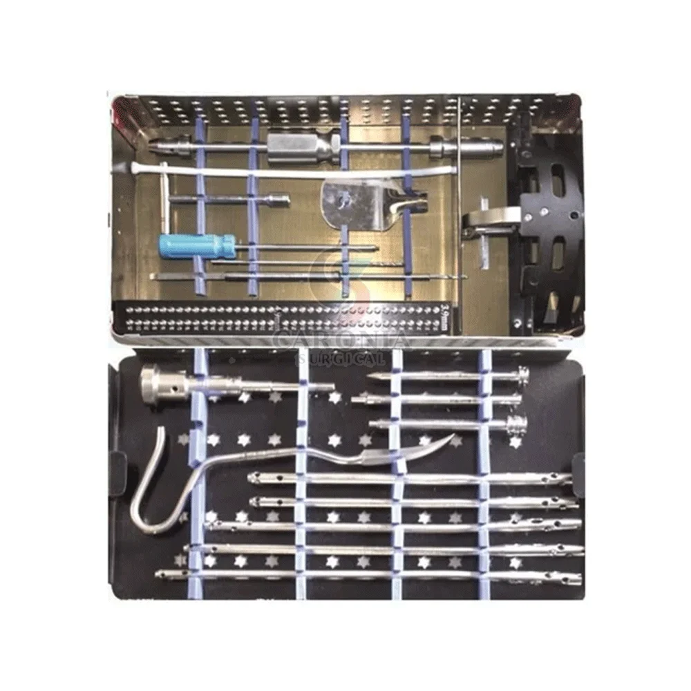 Stainless Steel Tibia Femur Interlocking Instrument Set High Quality ...