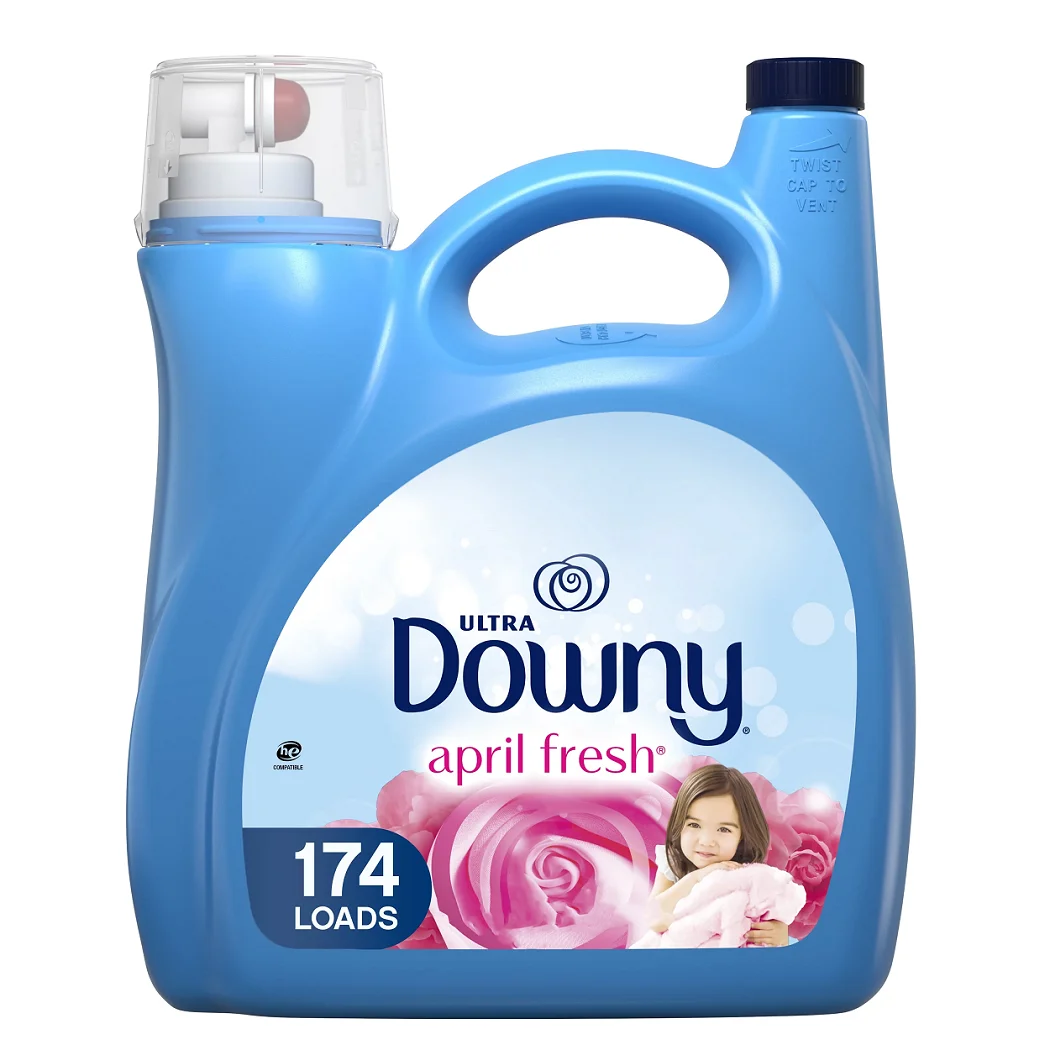 Downy Ultra Plus Laundry Fabric Softener Liquid,April Fresh Scent,152 ...