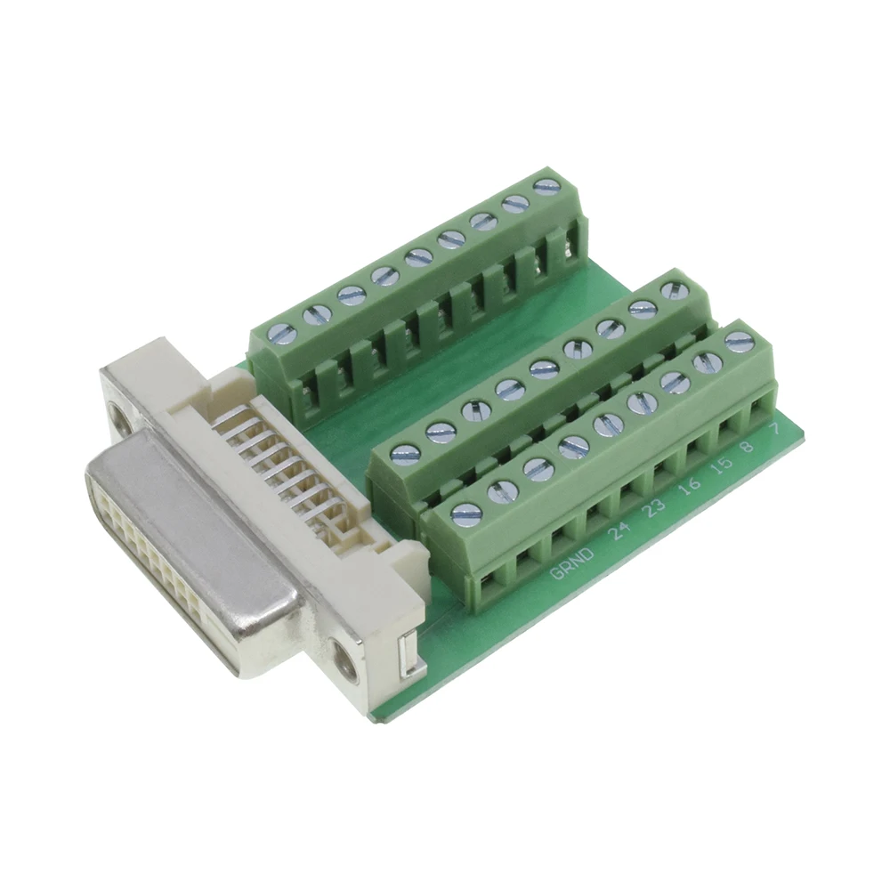 Dvi Female Terminal Connector 24pin - Buy D Sub Breakout Board ...
