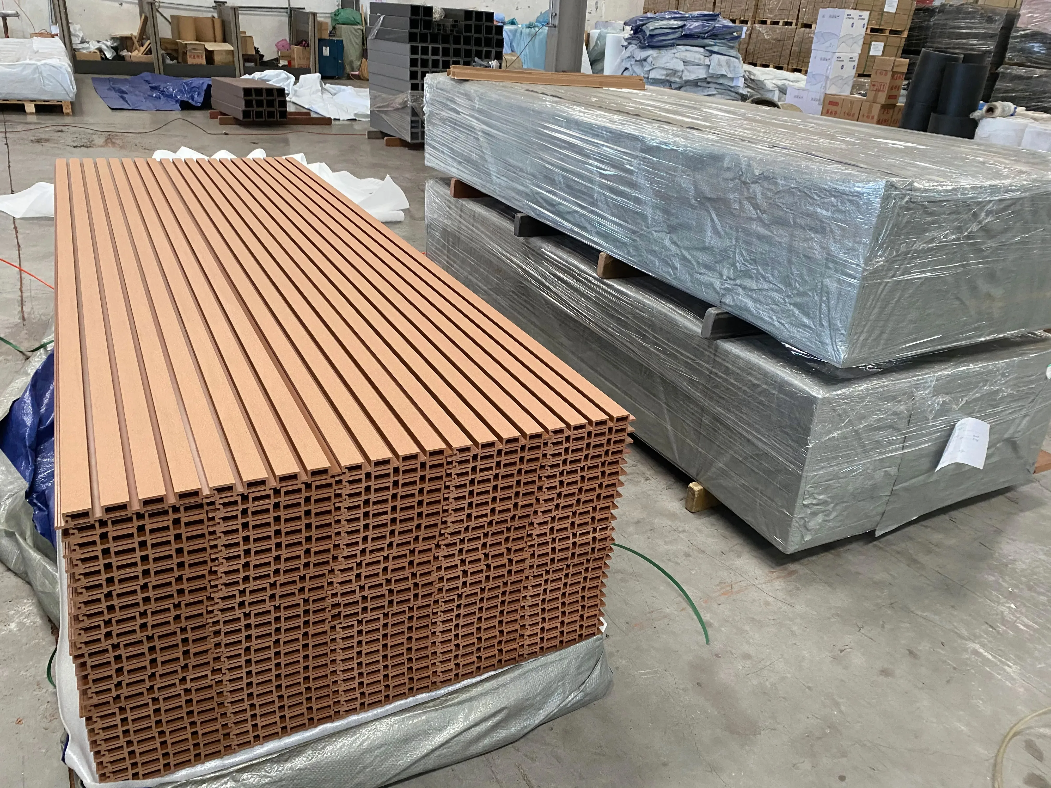 Deep Embossing External WPC Wall Cladding Outdoor Plastic Composite ...