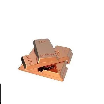 Top Quality High Quality 99.99% Copper Ingot Bars / Rectangular Shaped ...