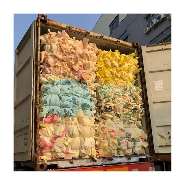Cheap Price Polyurethane Pu Bra Sponge Scrap Crushed Bra Foam Scraps ...