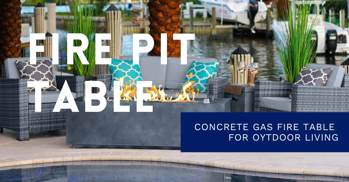 GRC Outdoor Fire Pit Table Backyard Concrete Fire Pit| Alibaba.com