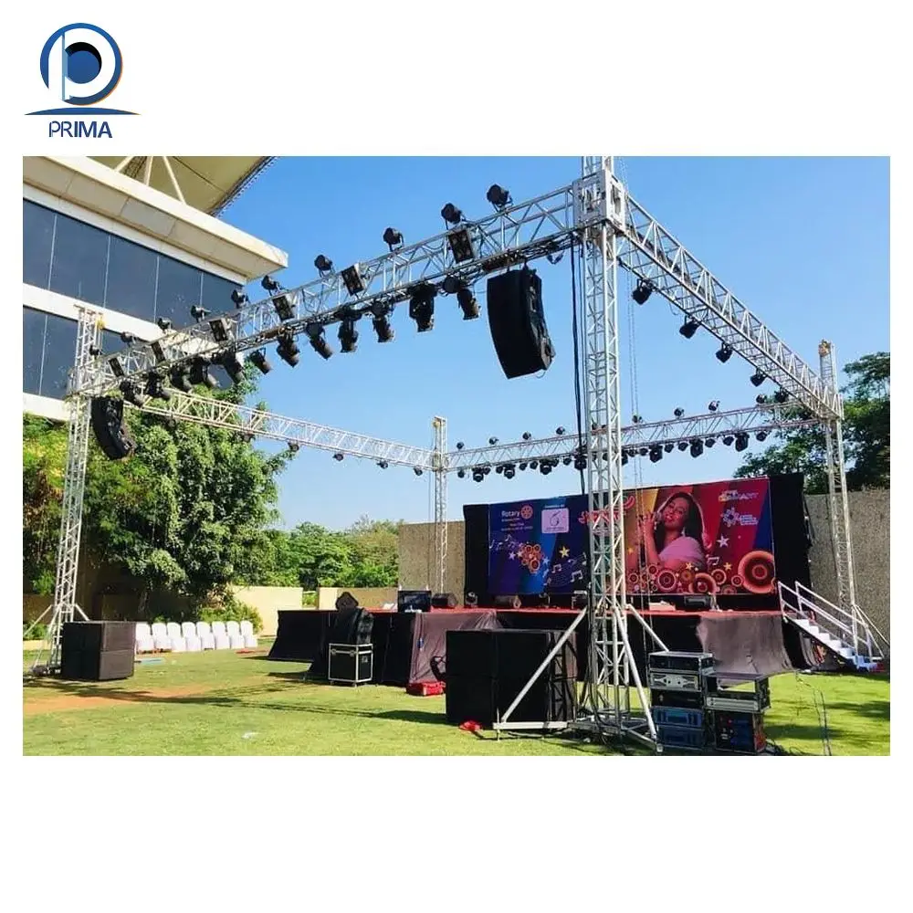 Prima Painting Color Stage Truss Scaffolding Industrial Stage Concert ...