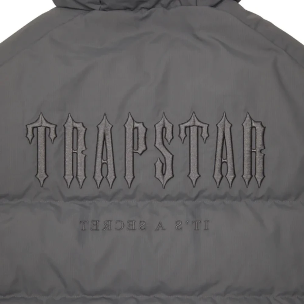 Trapstar Custom Logo Quilted Classic Unisex Winter Jacket Lightweight ...