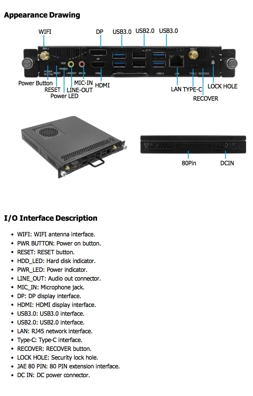 Huawei Ideahub Series Ops I5 Top-h5103 Ops I5-10200h Intel Cpu 8g Ddr4 ...