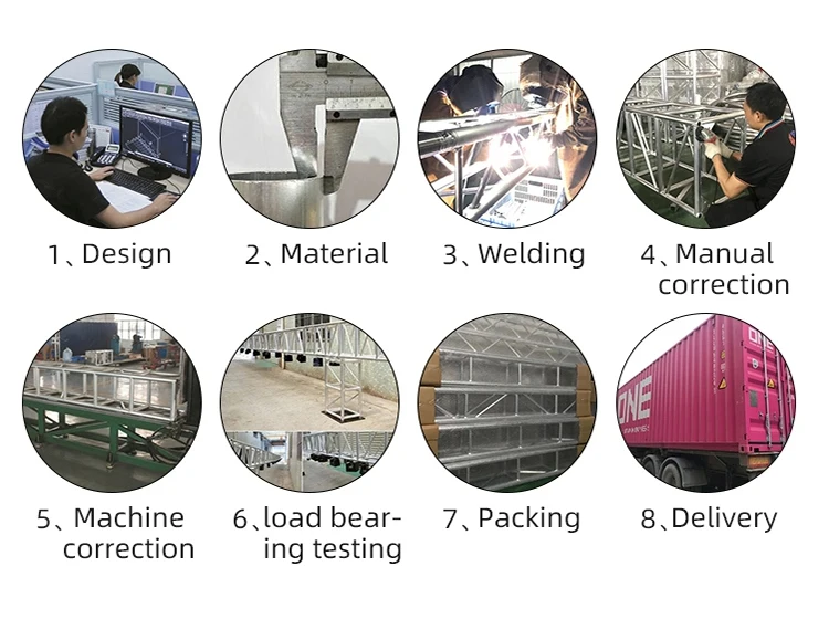 Portable Lightweight Modular Truss Exhibition Show Promotion Display ...