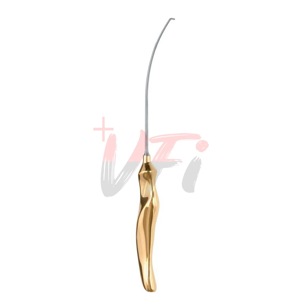 Daniel Endoscopic Forehead Nerve Hook Curved Right 24cm Plastic Surgery ...