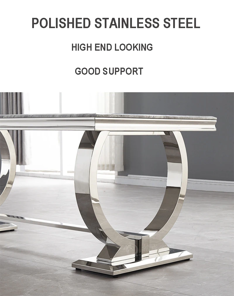 Luxury Modern Table Set - Nordic Style Dining Furniture