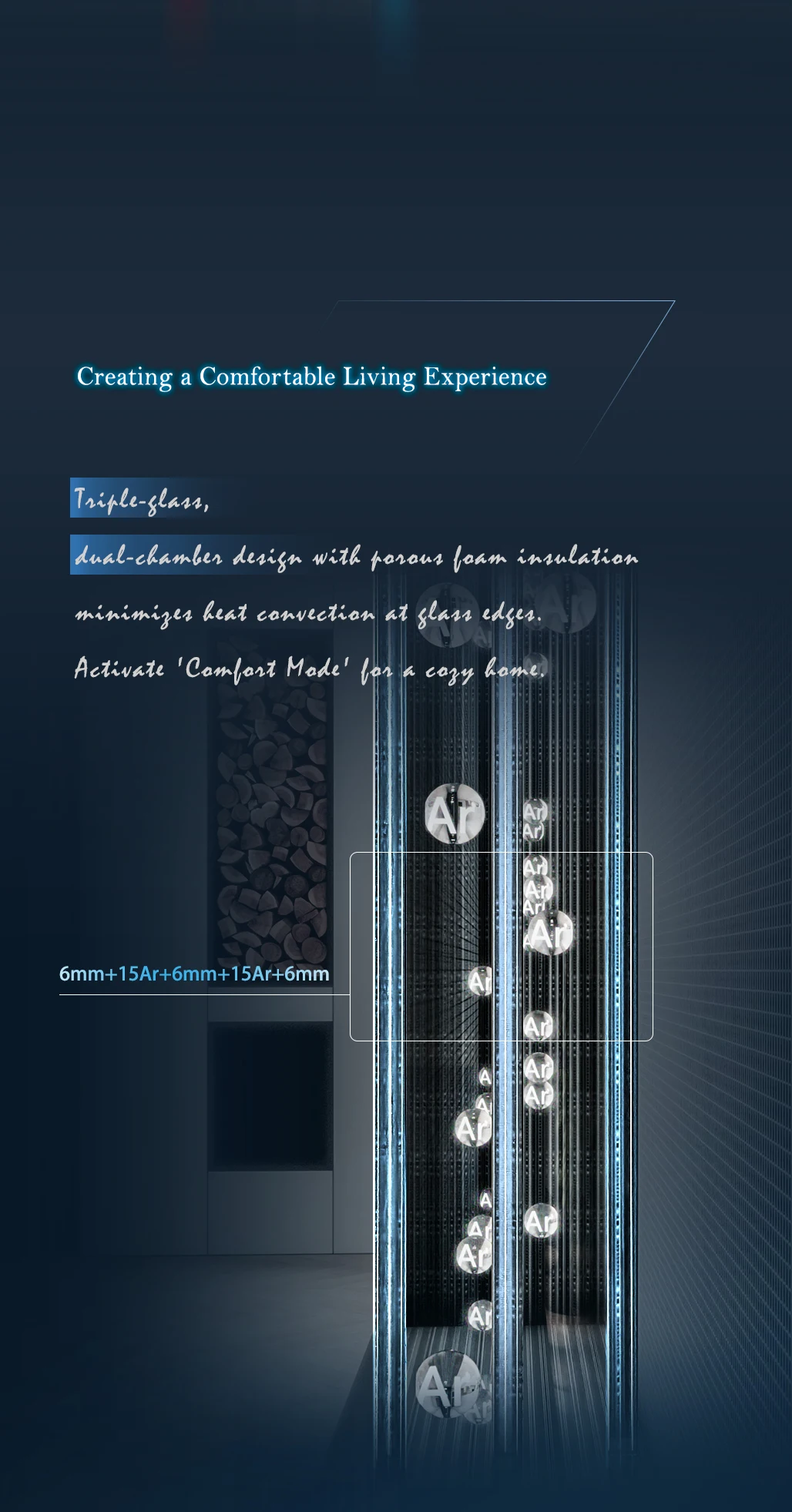 Fuson Passive Window Retractable Self -Built House Living Room ...