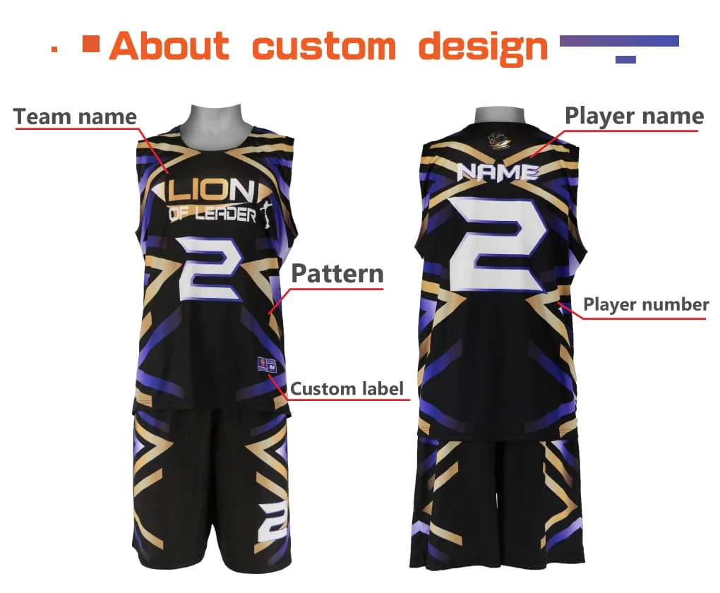 Custom Mens Basketball Jersey Uniform Set Basketball Vest Team Wear ...