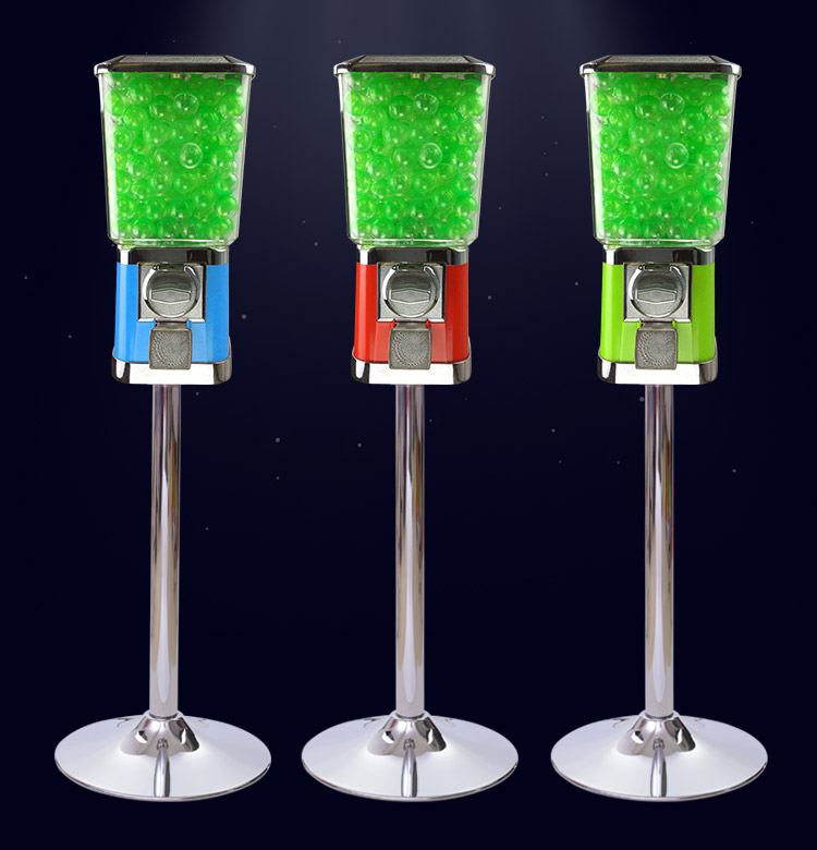 Metal Coin Operated Games Capsule Toy Vending Machine One Year Warranty ...