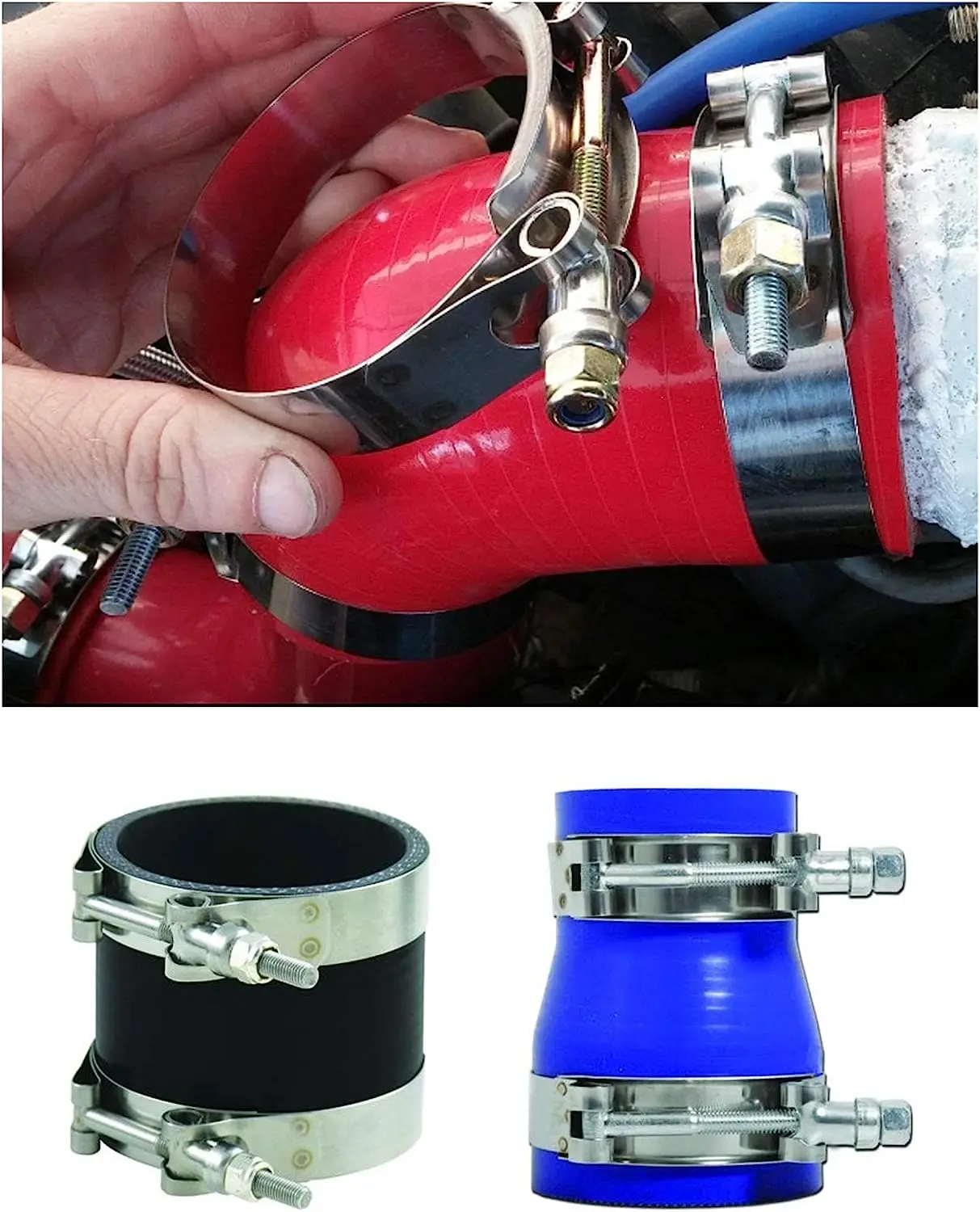 Autofab - T Bolt Super Clamp For Silicone Hose Pipes Of Turbo / Boost ...