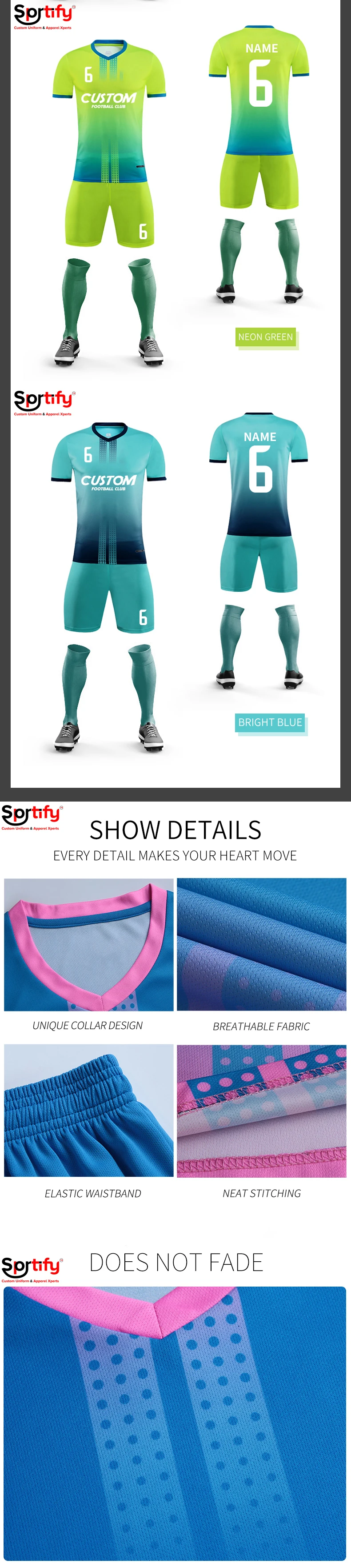 7v7 Football Sublimated Uniform Compression Uniform 7 On 7 Games Vafir ...