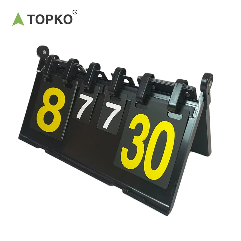 TOPKO Popular Plastic Scoreboard for Table Tennis Basketball Football ...