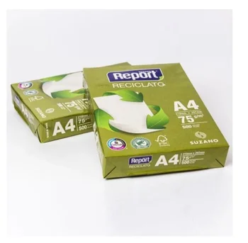 Report Reciclato A4 75g/m A4 Paper 80 Gsm 75 80gram Office Copy Paper ...