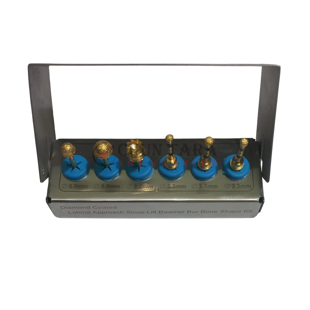 Lateral Approach Sinus Lift Reamer Bur Bone Shape Kit Tools for ...