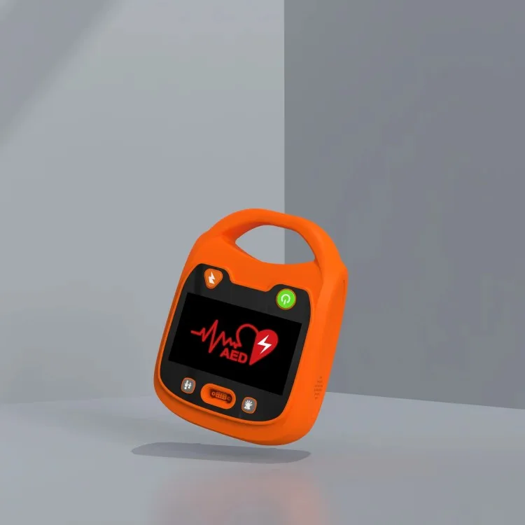 Mini Medical Device Cardiac Monitor Auto External Defibrillator AED ...