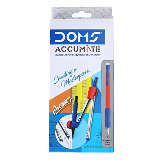 Dom Accurate Mathematical Drawing Instrument Geometry Box Premium Tin ...
