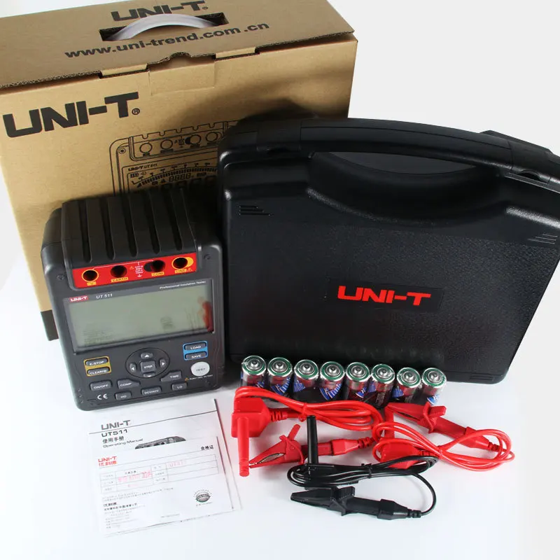 UNI-T UT511 UT512 UT513A Digital Insulation Resistance Testers Brand ...