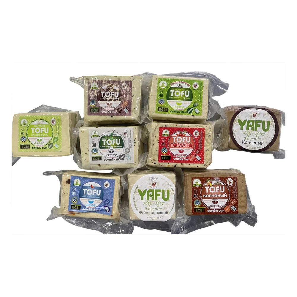 Hot Selling Tofu Set of Different Types of TOFU and YAFU in Vacuum ...