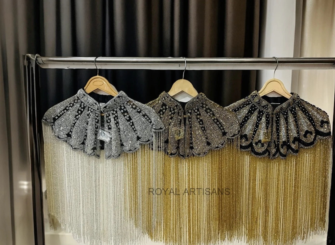 Alibaba.com: Embroidered Beaded Poncho with Hand Fringed Design, Party ...