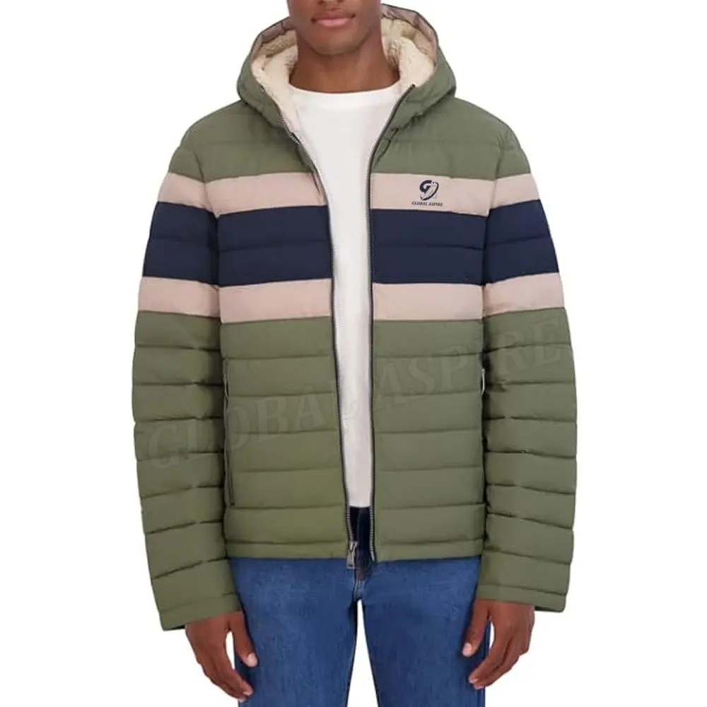 High Quality Men Winter Bubble Jacket Customize Design Bubble Jacket ...