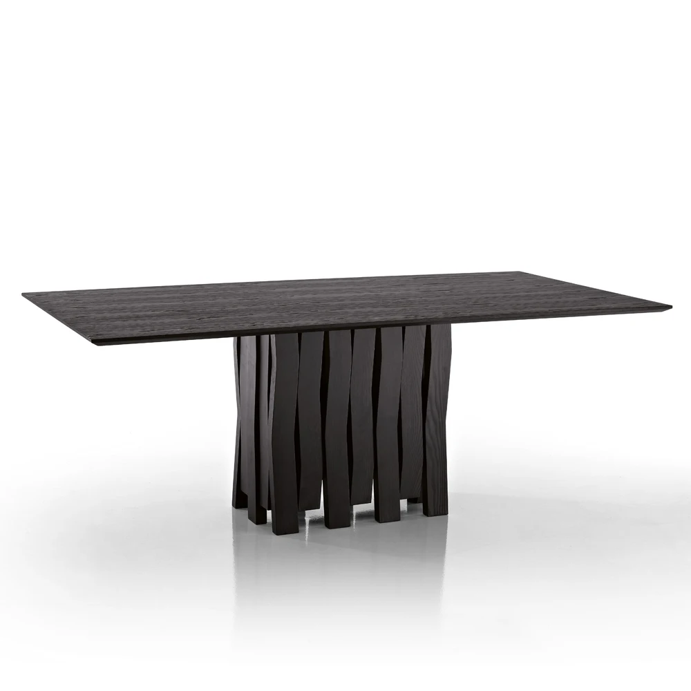 Top Italian Quality Made In Italy Design Dining Table In Mdf Wood And ...