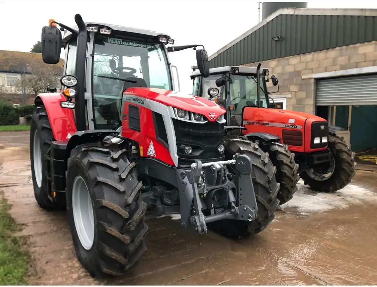 Used Tractor Kubota M954 4wd Wheel Agricultural Equipment Tractor - Buy ...