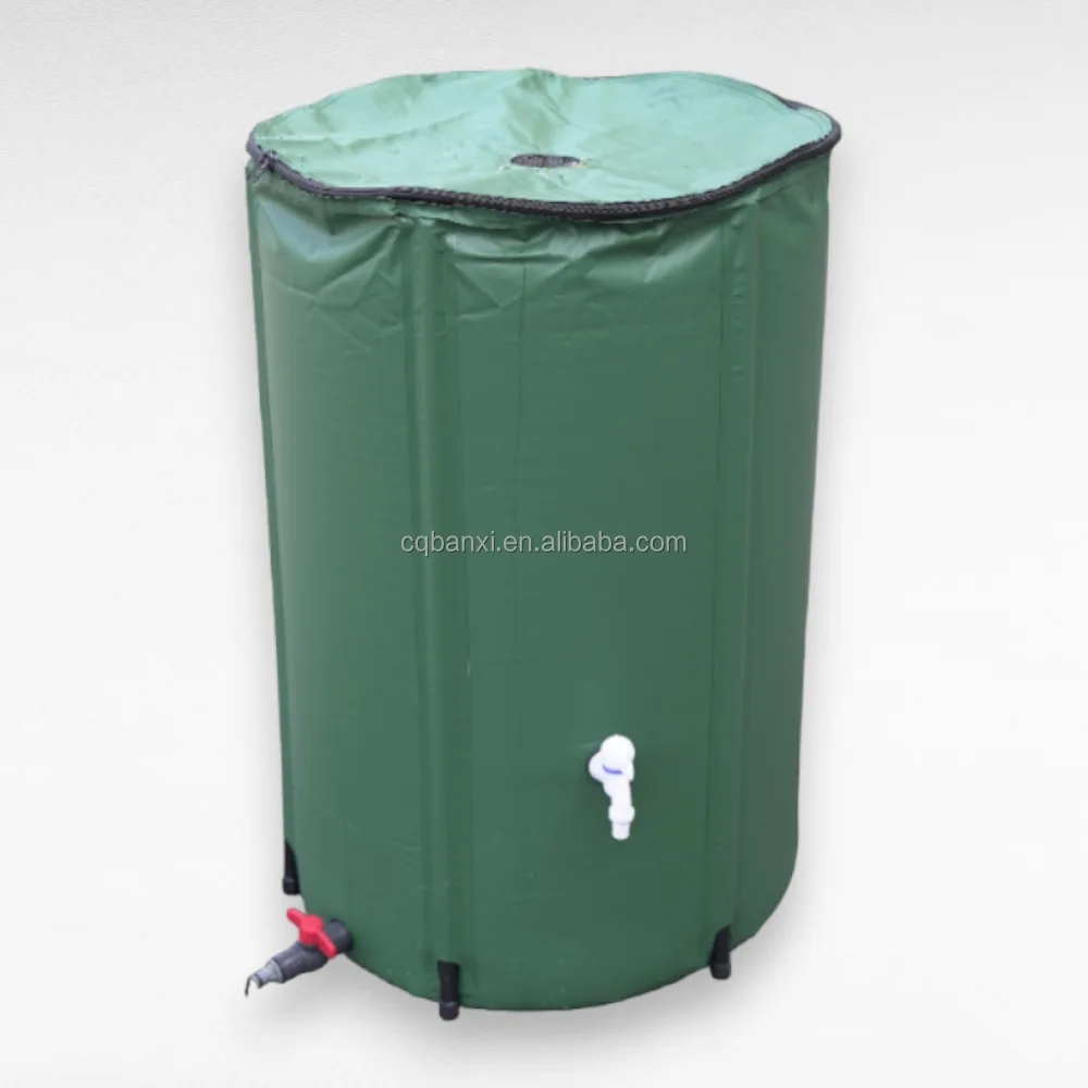 Oem Collapsible Rain Barrel Water Tank For Rainwater Collection, 100l-1000l