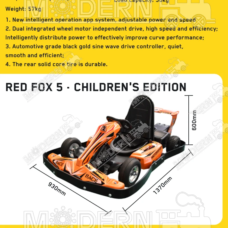 Modern Rides Kids Attraction Crazy Amusement Children Electric Single ...