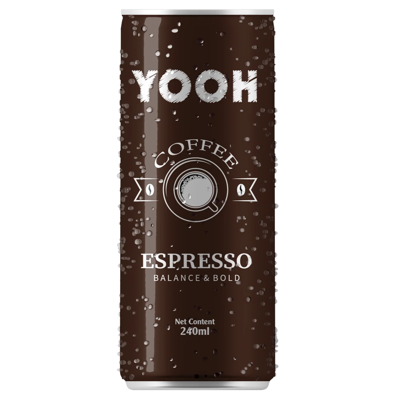Yooh - Espresso Rtd Coffee 240ml Slim Can For Wholesale & Export - Buy ...