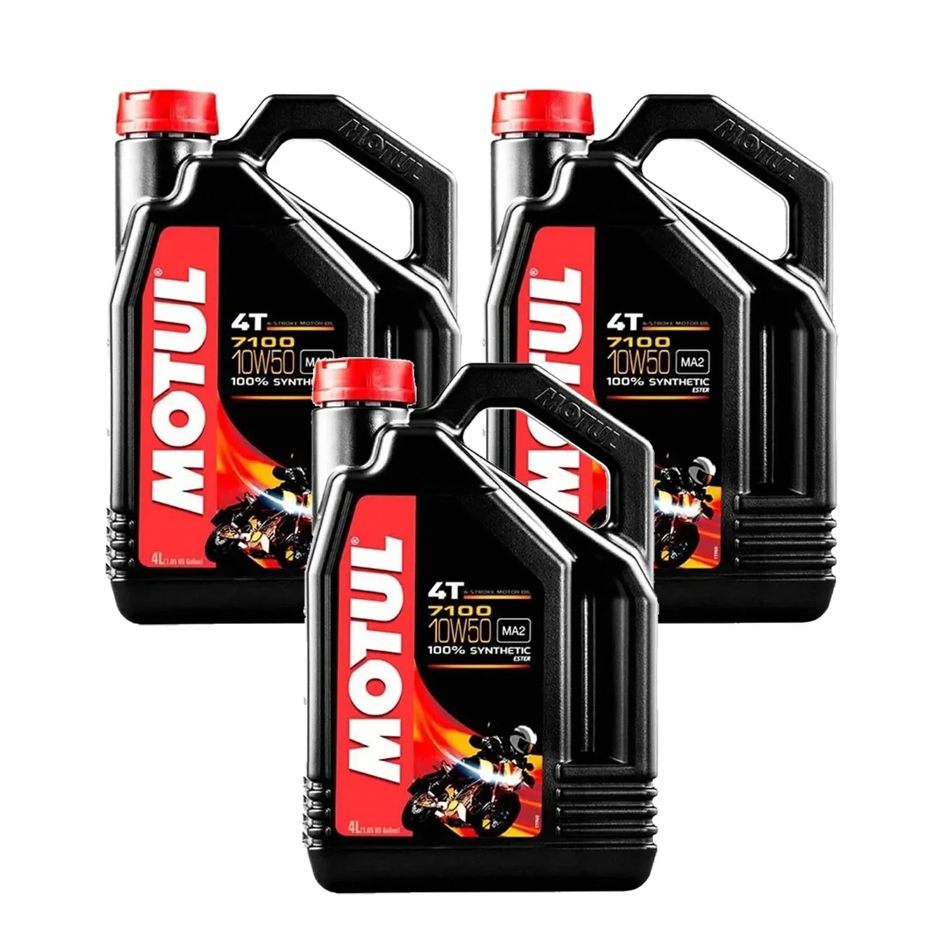Motul 7100 Fully Synthetic Petrol Engine Oil For Bikes (1.5l+1l) - Buy ...