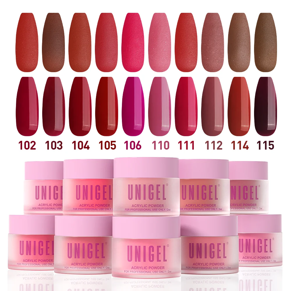 Unigel Customizable Acrylic Powder - Professional Nail Kit
