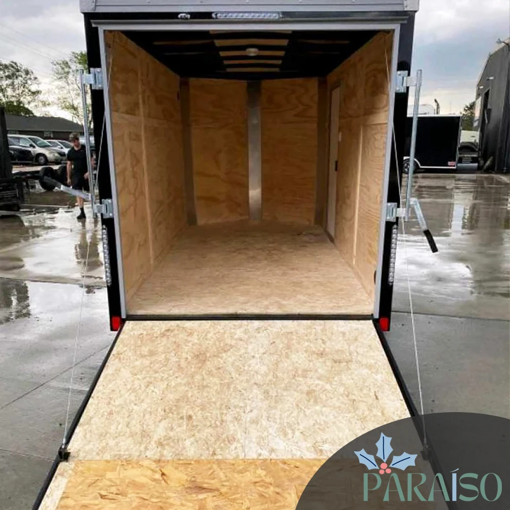 Paraiso Trailer - Enclosed/cargo/v-Nose 12ft/16ft Single Axle