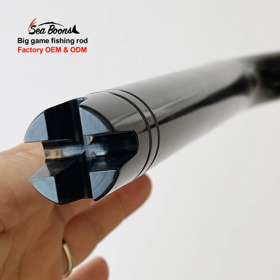Fuji Guides Deep Sea Boat Trolling Rod - Tuna Shark Fishing