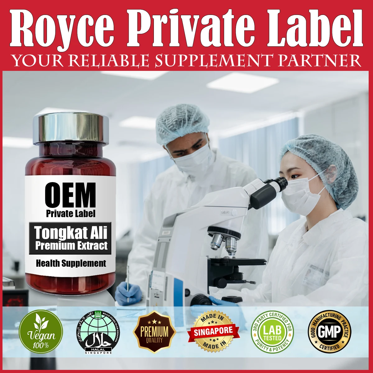 Solvent Extraction Type Capsule Form Good For Men's Health Herbal Type ...