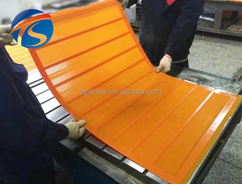 Polyurethane Dewatering Screen Mesh Sustainable Polyurethane Mine ...