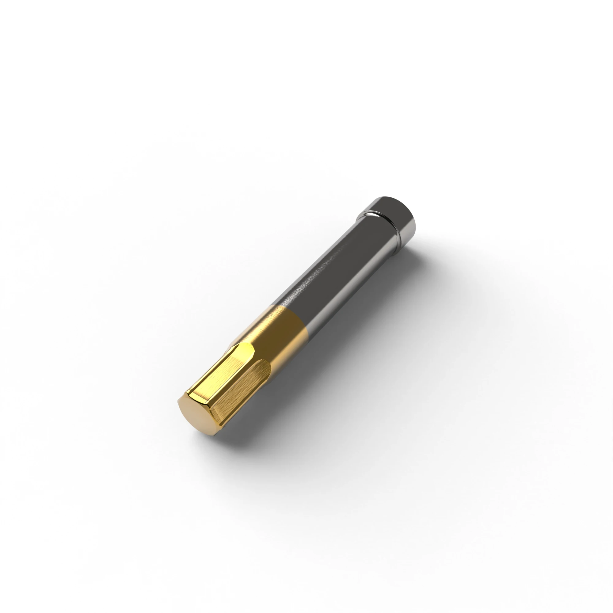 Hexagon Nut Pin Cnc Non-standard Customized Pvd Titanium Plating ...