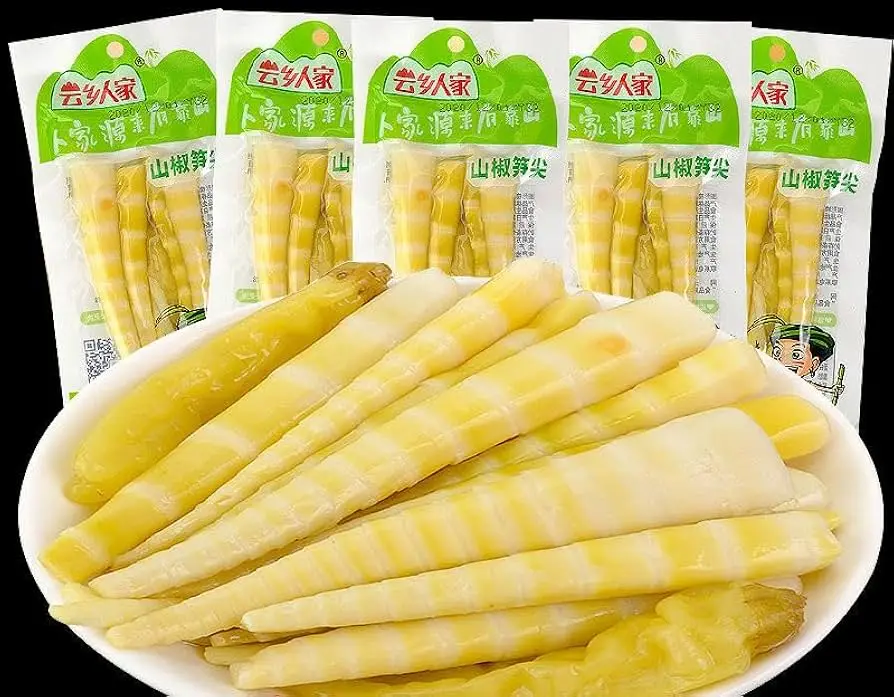 Bamboo Shoot Tips packaging 250gr/bag 500gr bag size LARGE 4-7pcs ...