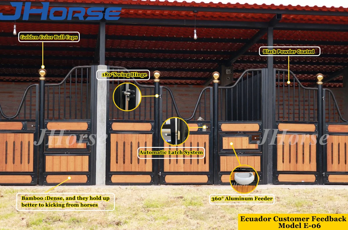 Outdoor Europe Prefabricated Durable Equestrian Popular Comfortable ...