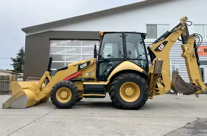 Used 12 Ton CAT 444 Backhoe Loader for Construction and Farm Work ...