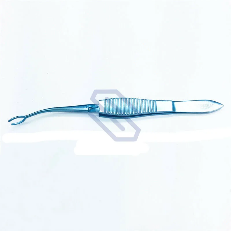 Titanium Landers Vitrectomy Lens Forceps Ophthalmic Microsurgery Eye ...