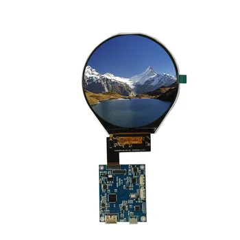 3.4 Inch Round Lcd Module 800*800 Resolution Pcap Touch 3.4'' Mipi Interface Tft Lcd Display ...