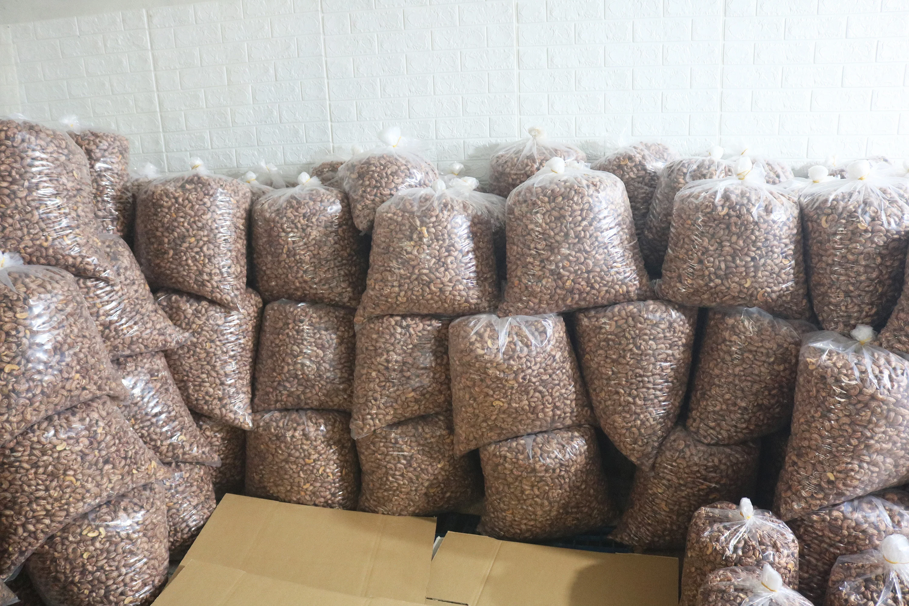 Natural Cashew Nut Rich Protein Tasty Food Ingredients Roasted Carton ...
