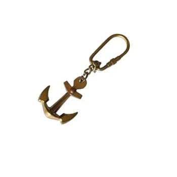 New Arrival Nautical Ship Anchor Key Chain Brass Shiny Polished ...